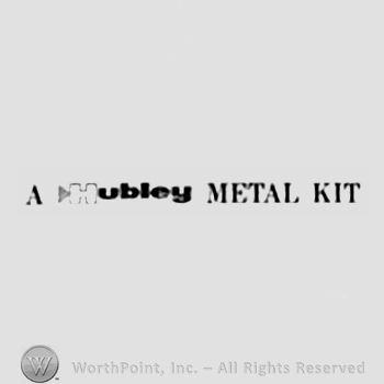 Mark with Text "A HUBLEY METAL KIT". | #503355