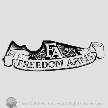 Mark with The letters "FA" and the words "FREEDOM | #503734