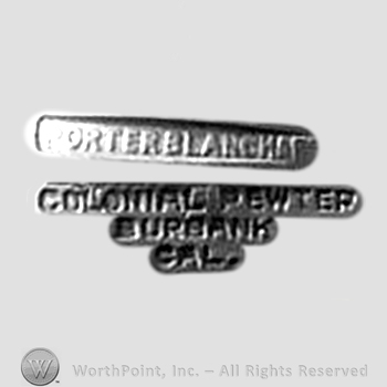 Mark with Words "PORTER BLANCHARD/COLONIAL | #504215