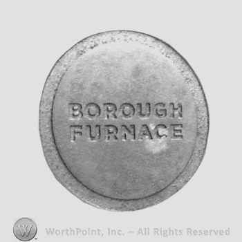 Mark with Words "BOROUGH FURNACE" written inside | #504221