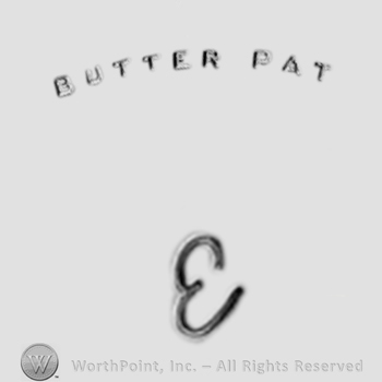 Mark with Words "BUTTER PAT" written in capital | #504224
