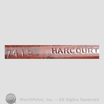 Mark with Numbers 7415 and word "Harcourt". | #505734