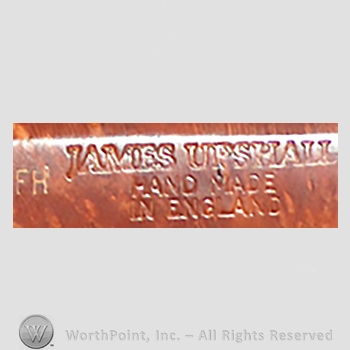 Mark with Words "James Upshall/Hand made in | #505794
