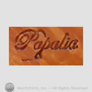 Mark with The word "Papalia" handwritten inside a | #505961
