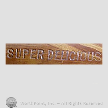 Mark with Words "Super Delicious" written inside | #506067