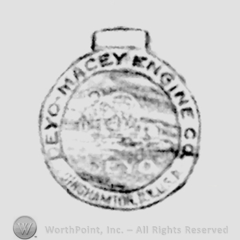 Mark with Watch fob: Deyo-Macey Engine Co arched | #506716