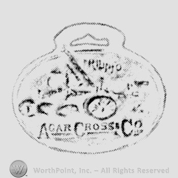 Mark with Watch fob: Agar Cross Co inside oval . | #507154