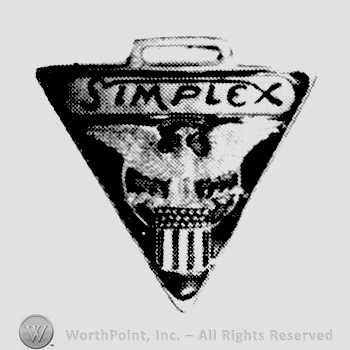 Mark with Watch fob: Simplex and an eagle inside | #508504