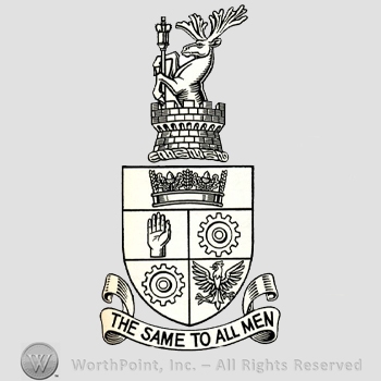 Mark with Heraldry: half elk, scepter, tower, | #522643