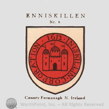 Mark with Heraldry: shield, disc, castle. | #522653