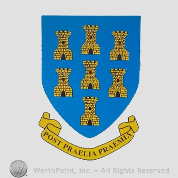 Mark with Heraldry: shield, towers. | #522681