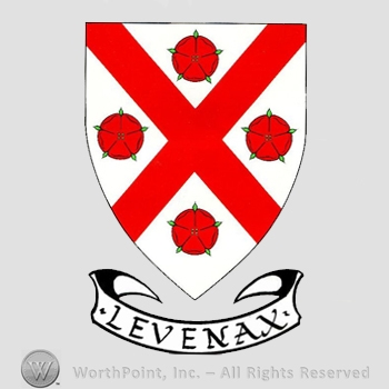 Mark with Heraldry: shiled, saltire, four roses, | #522726