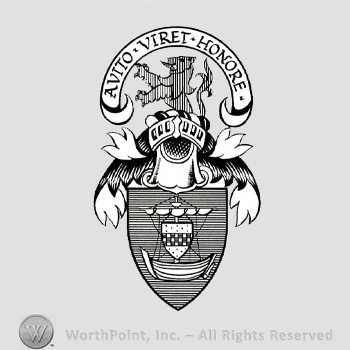 Mark with Heraldry: motto "avito viret honore", | #522938