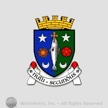 Mark with Heraldry: crown, shield, salmon fish, | #523098