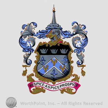 Mark with Heraldry: A lighthouse atop an armor | #524599