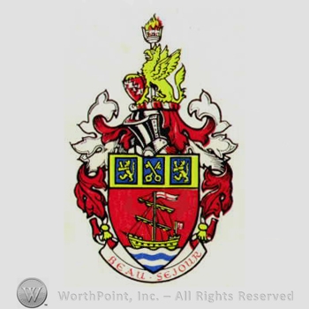 Mark with Heraldry: A torch above a griffin | #524635