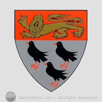 Mark with Heraldry: A shield with a lion passant | #524658