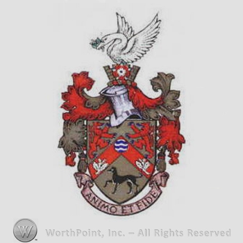 Mark with Heraldry: A swan atop a crowned armor | #524662