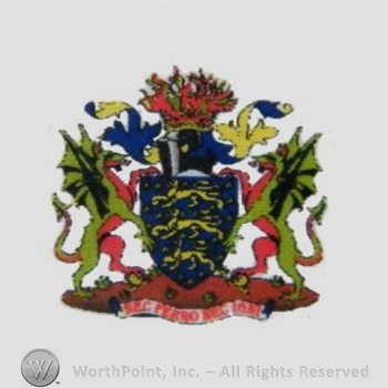 Mark with Heraldry: A lizard atop a crowned armor | #524717