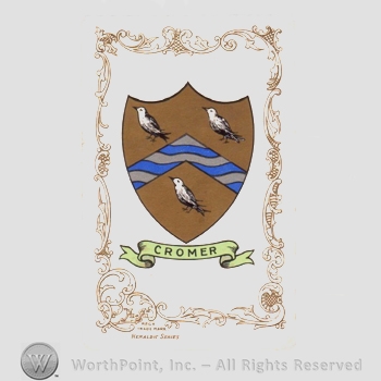 Mark with Heraldry: A shield with a chevron with | #524735