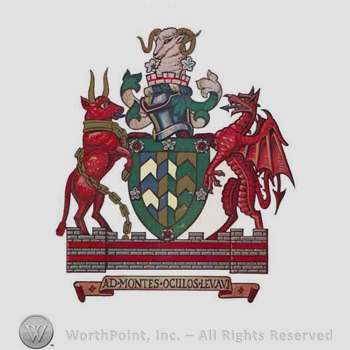 Mark with Heraldry: A ram's head atop a crowned | #524740