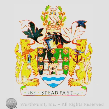 Mark with Heraldry: An owl inside an oak wreath | #524765