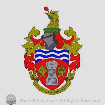 Mark with Heraldry: An eagle head holding a tulip | #524796