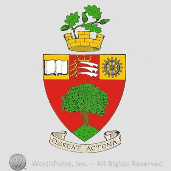 Mark with Heraldry: An oak twig with accorns and | #524816