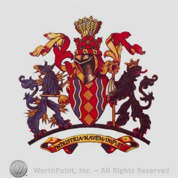 Mark with Heraldry: A wheat sheaf atop a crowned | #524911