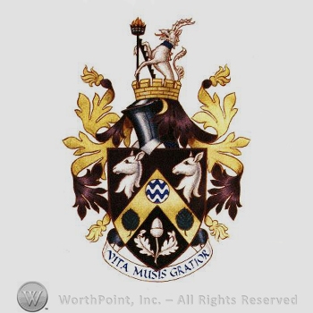 Mark with Heraldry: A stag holding a signaling | #524926