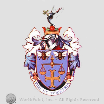 Mark with Heraldry: A cormorant holding an oak | #525016