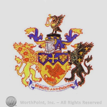 Mark with Heraldry: A cormorant holding a scale | #525022