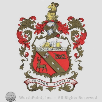 Mark with Heraldry: A ram's head atop a crowned | #525038