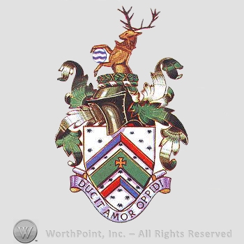 Mark with Heraldry: A stag holding a disc with | #525083