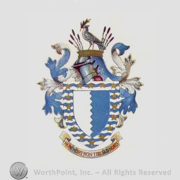 Mark with Heraldry: A bird holding a twig in its | #526591