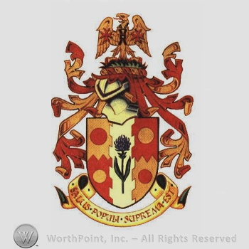 Mark with Heraldry: A millrind between two | #526607