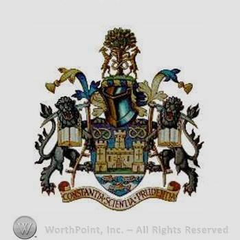 Mark with Heraldry: An oak tree with a knot on a | #526628