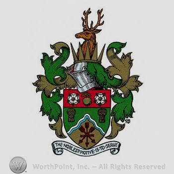 Mark with Heraldry: A stag's head atop a crowned | #526639