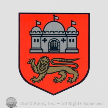 Mark with Heraldry: A shield with a castle above | #526667