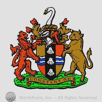 Mark with Heraldry: A swan's head atop an armor | #526680