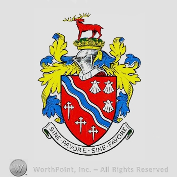 Mark with Heraldry: A stag atop a crowned armor | #526693