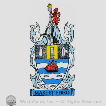 Mark with Heraldry: signaling torch, lion, | #526723