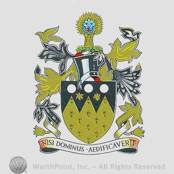 Mark with Heraldry: wheat sheaf, lion's face, | #526737