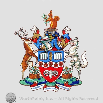 Mark with Heraldry: squirrel, hazel twig, | #526750