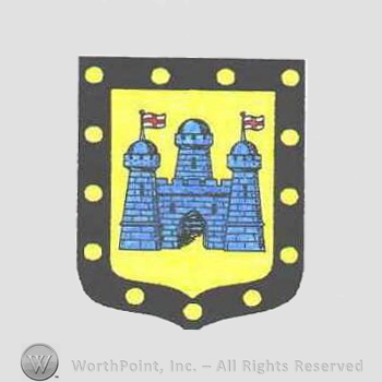 Mark with Heraldry: A three tower castle inside a | #526758