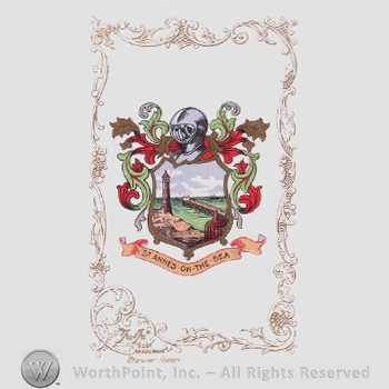 Mark with Heraldry: lighthouse, helmet, shield, | #526775