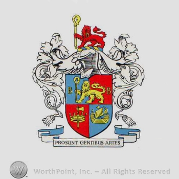 Mark with Heraldry: A lion holding a staff atop | #526780