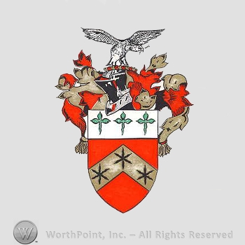 Mark with Heraldry: eagle, ear of wheat, trefoil, | #526822