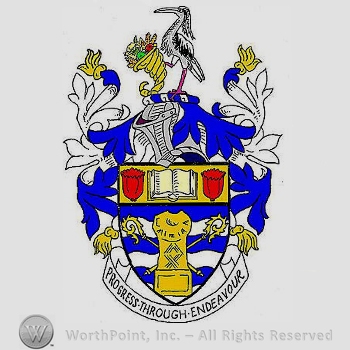 Mark with Heraldry: heron, cornucopia,helmet, | #526837