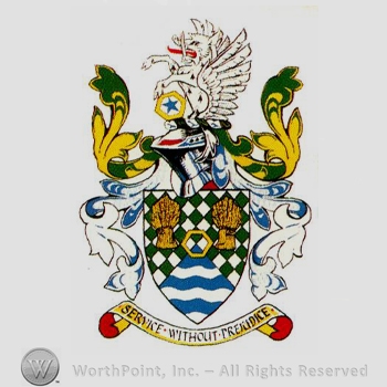 Mark with Heraldry: half winged boar, hexagon, | #526840